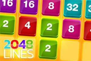 Spiel 2048 Lines auf Spiele 123