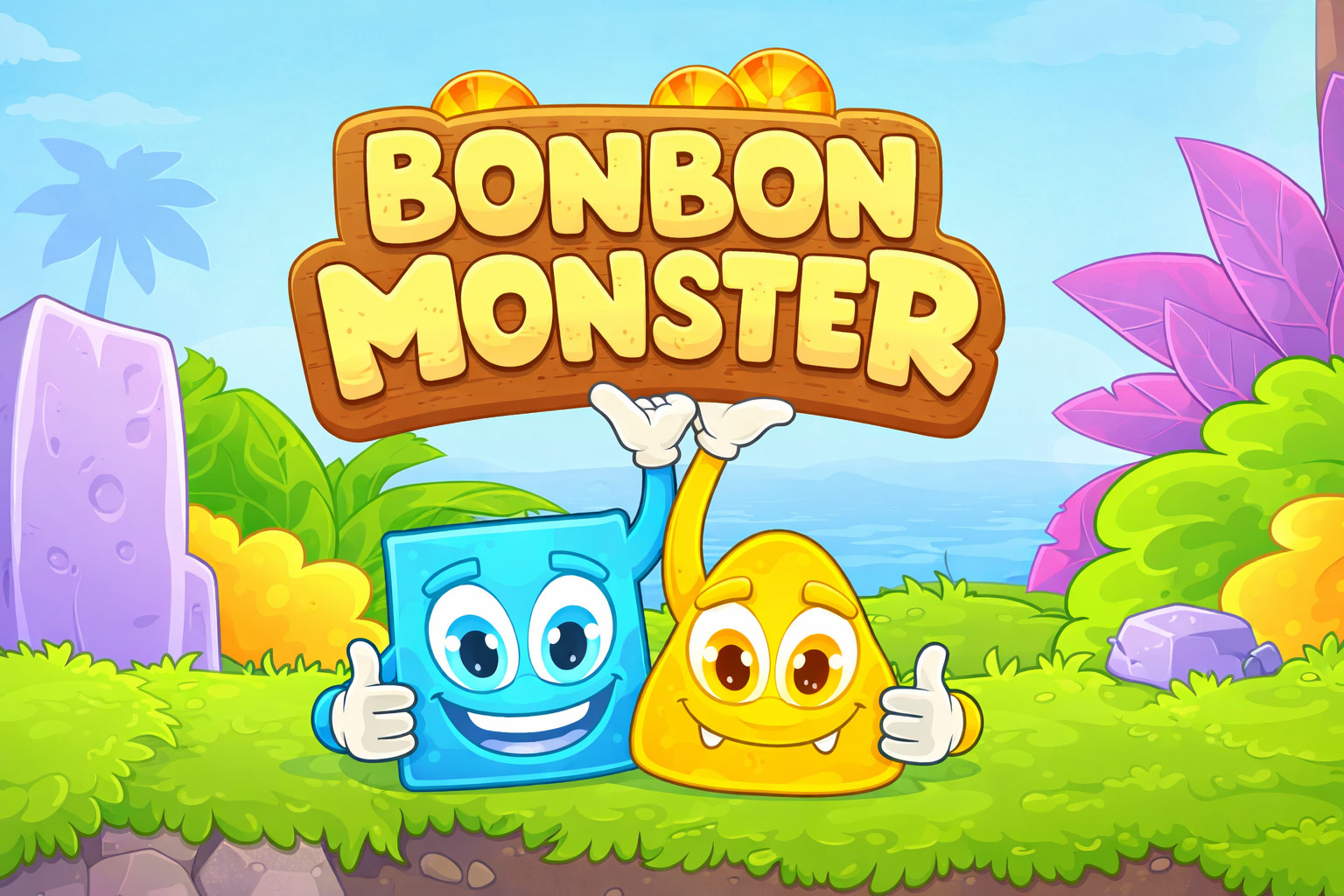 Spiel Bonbon Monster auf Spiele 123