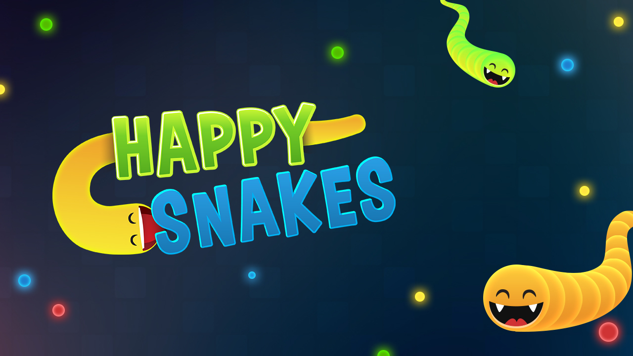 Spiel Happy Snakes auf Spiele 123