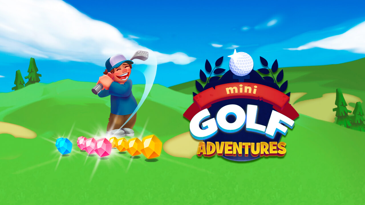 Spiel Mini Golf Adventures auf Spiele 123