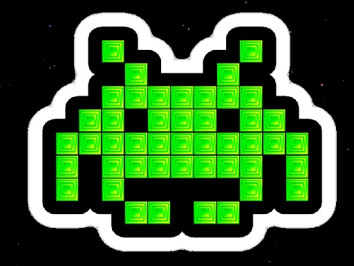 Spiel Space Invaders Remake auf Spiele 123