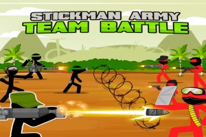 Spiel Stickman Army: Team Battle auf Spiele 123